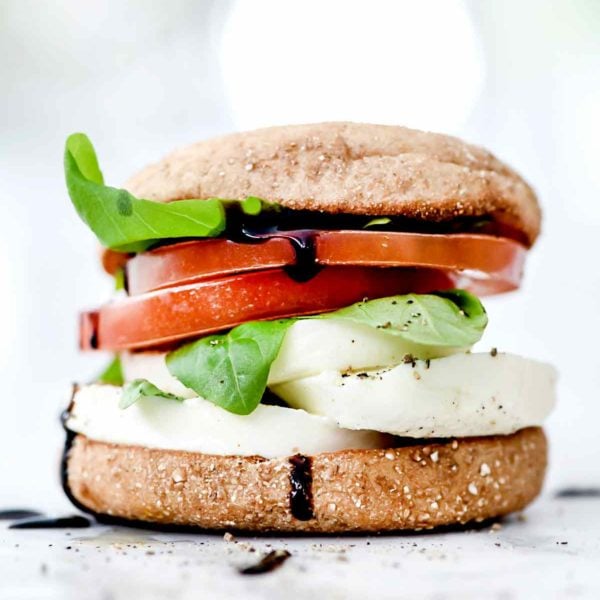 Avocado Caprese Wrap - foodiecrush