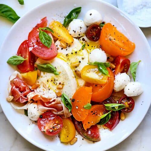 THE BEST Caprese Salad (+ DIY Caprese Salad Bar) - foodiecrush .com
