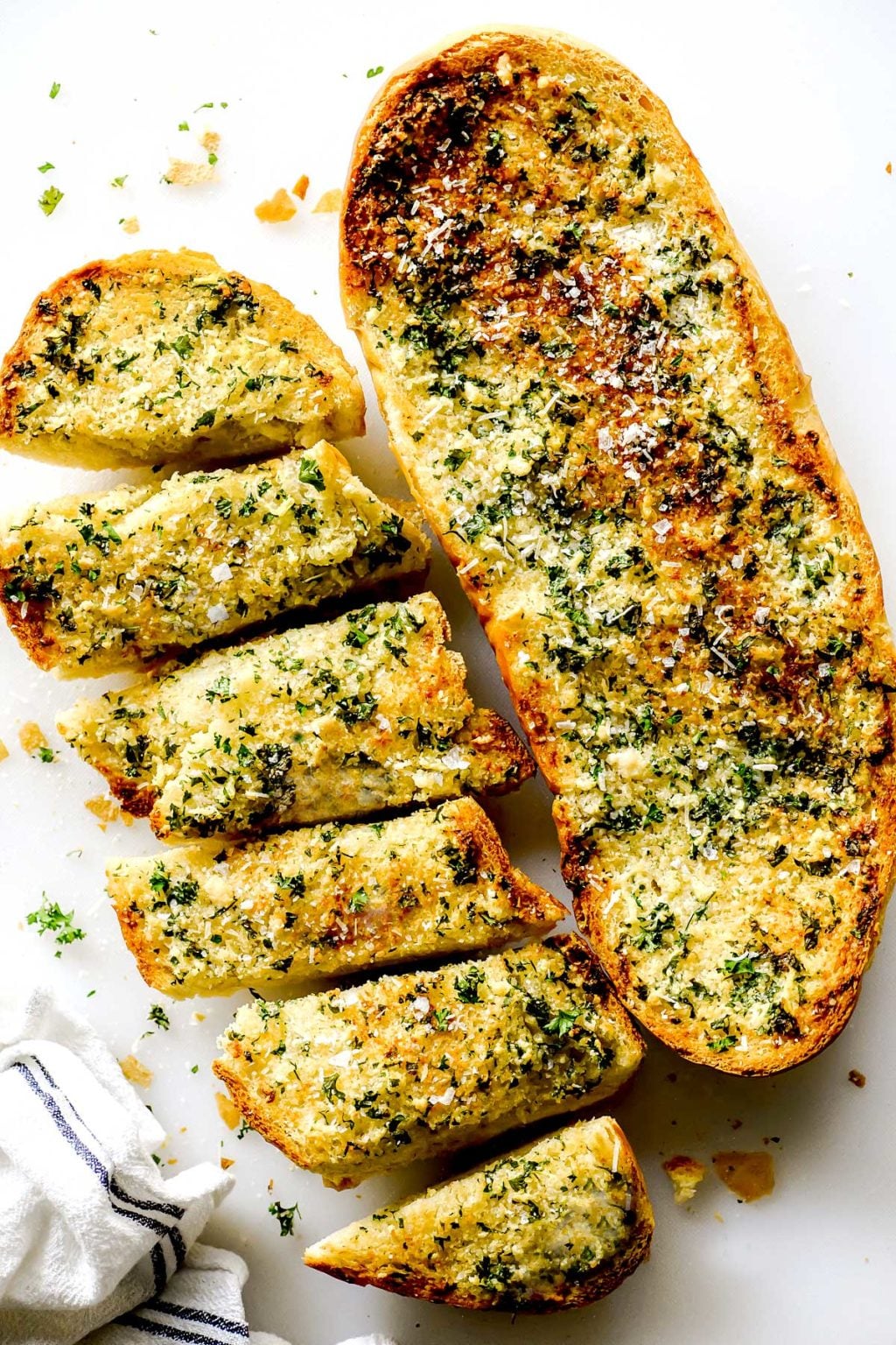 World's Best Garlic Bread Recipe (Yes, Really) - foodiecrush