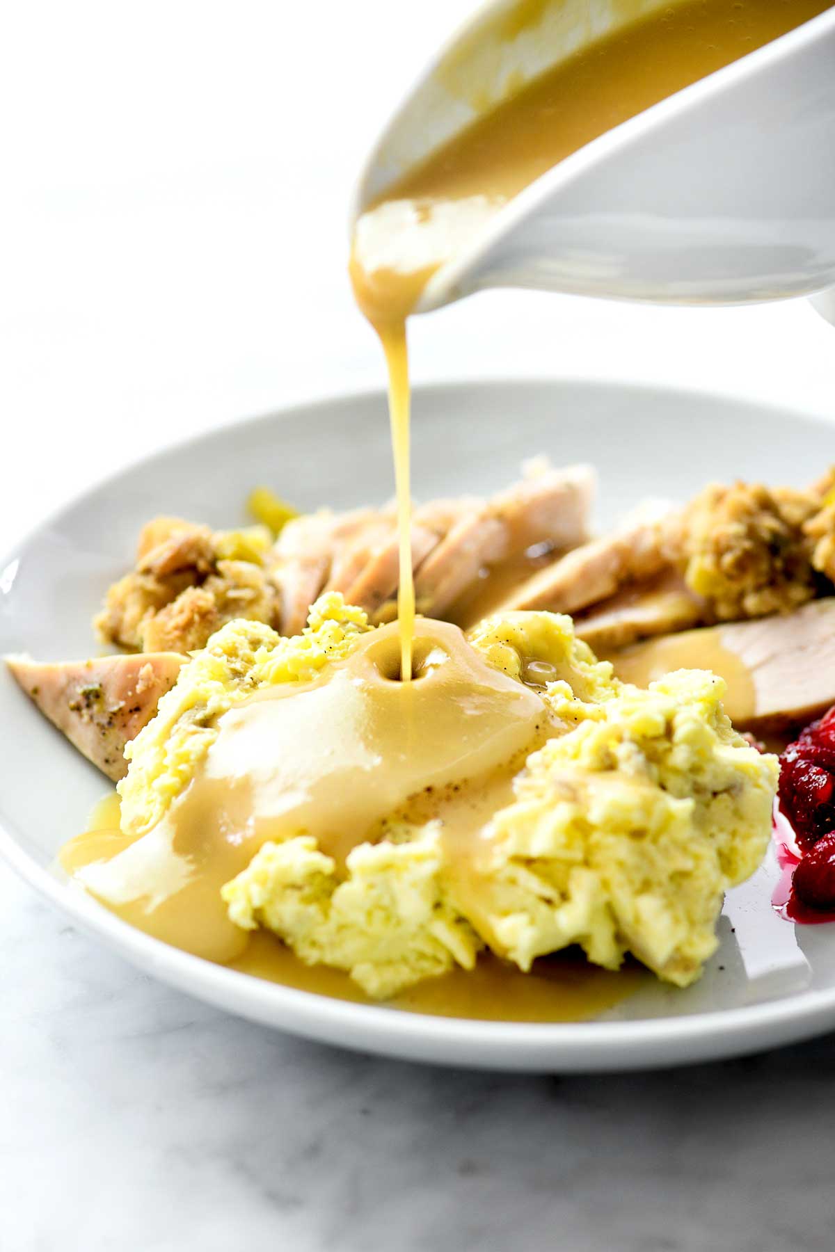 Turkey Gravy Recipe (Do Ahead or Day Of) | foodiecrush.com