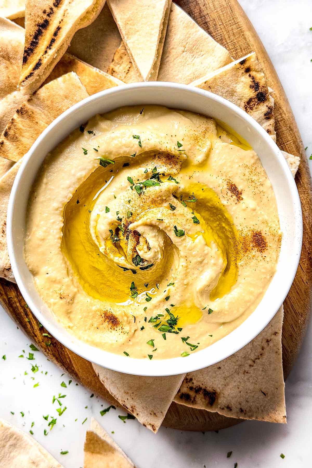 Easy Hummus Recipe (So Creamy & Smooth!) | foodiecrush.com