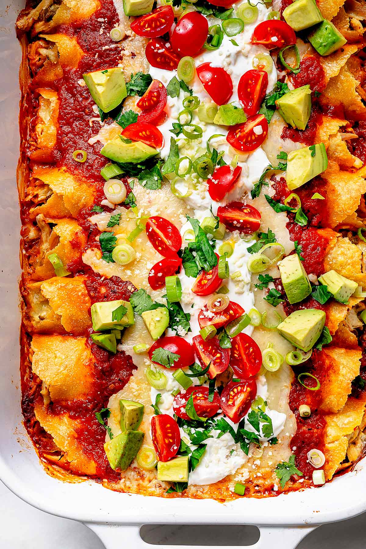 Quick and Easy Turkey Enchiladas | foodiecrush.com